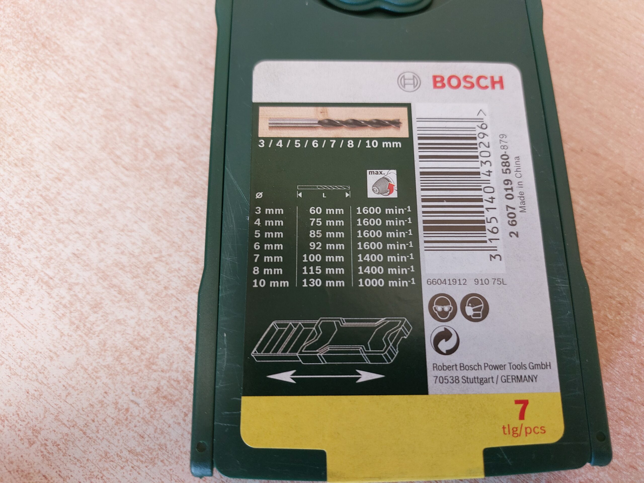 Puidupuuride komplekt, Bosch, 7-osa - Tools24