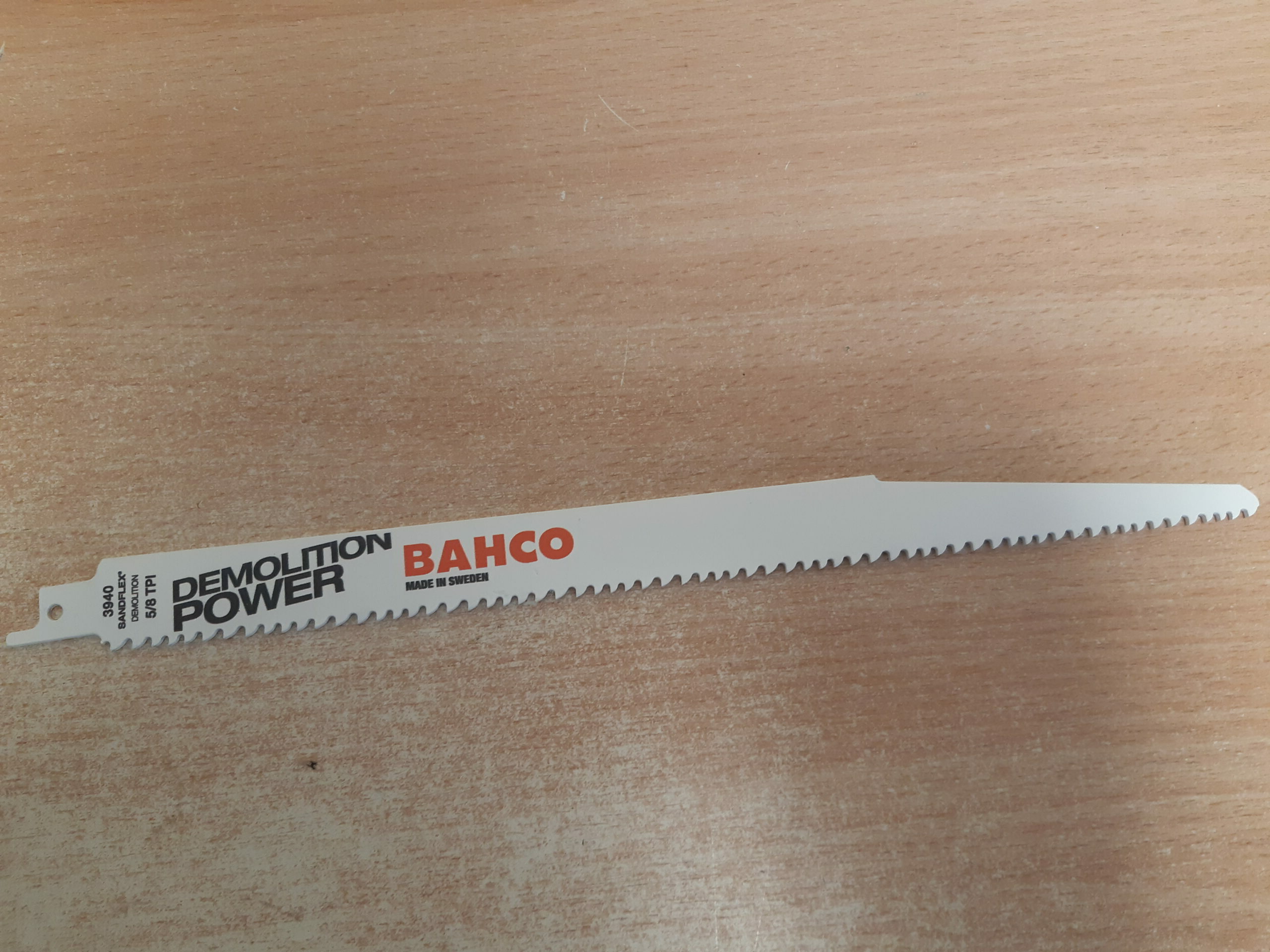 Tiigersae tera - universaalsae leht Bahco lammutustöödeks - Tools24