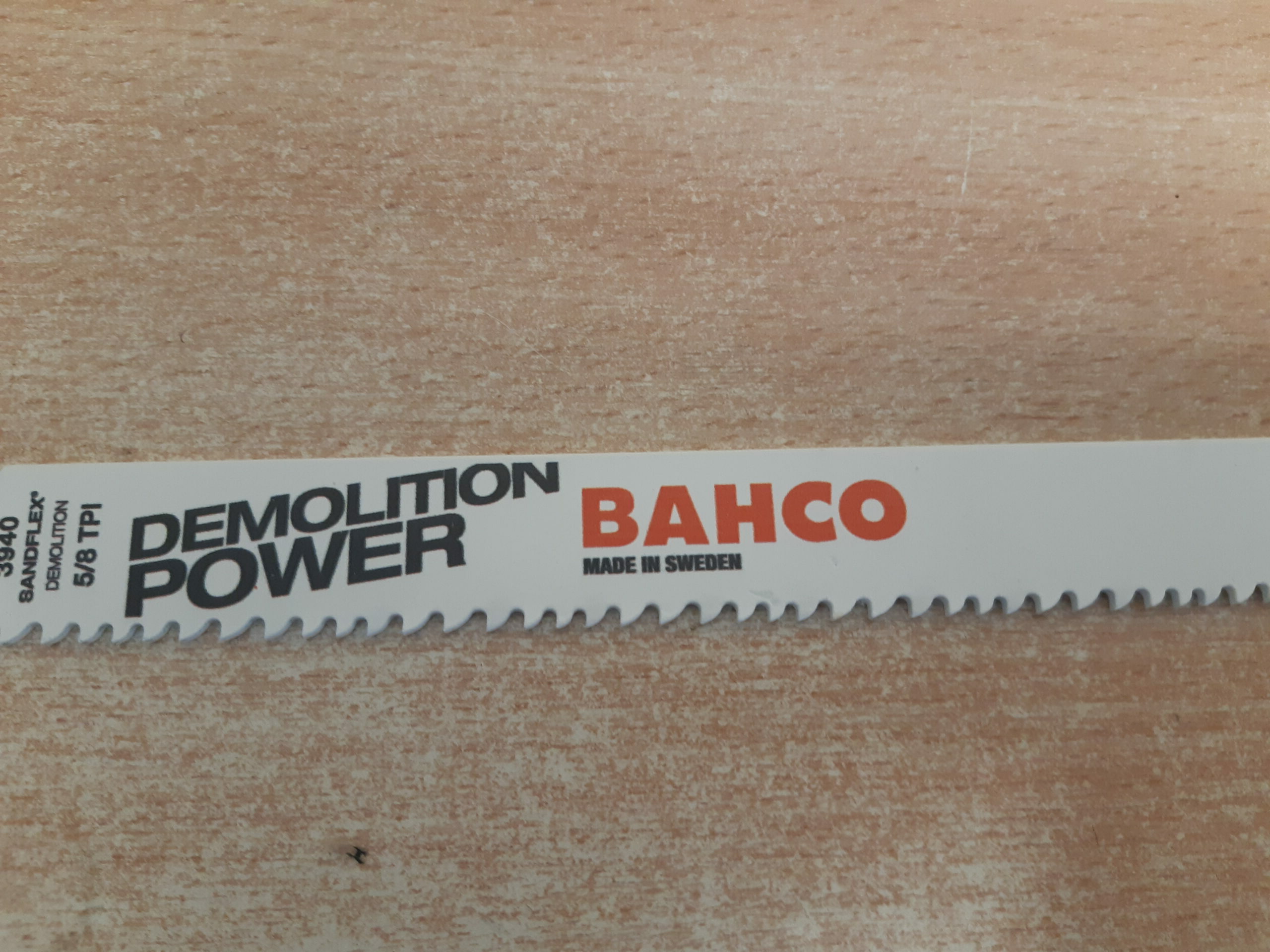 Tiigersae tera - universaalsae leht Bahco lammutustöödeks - Tools24