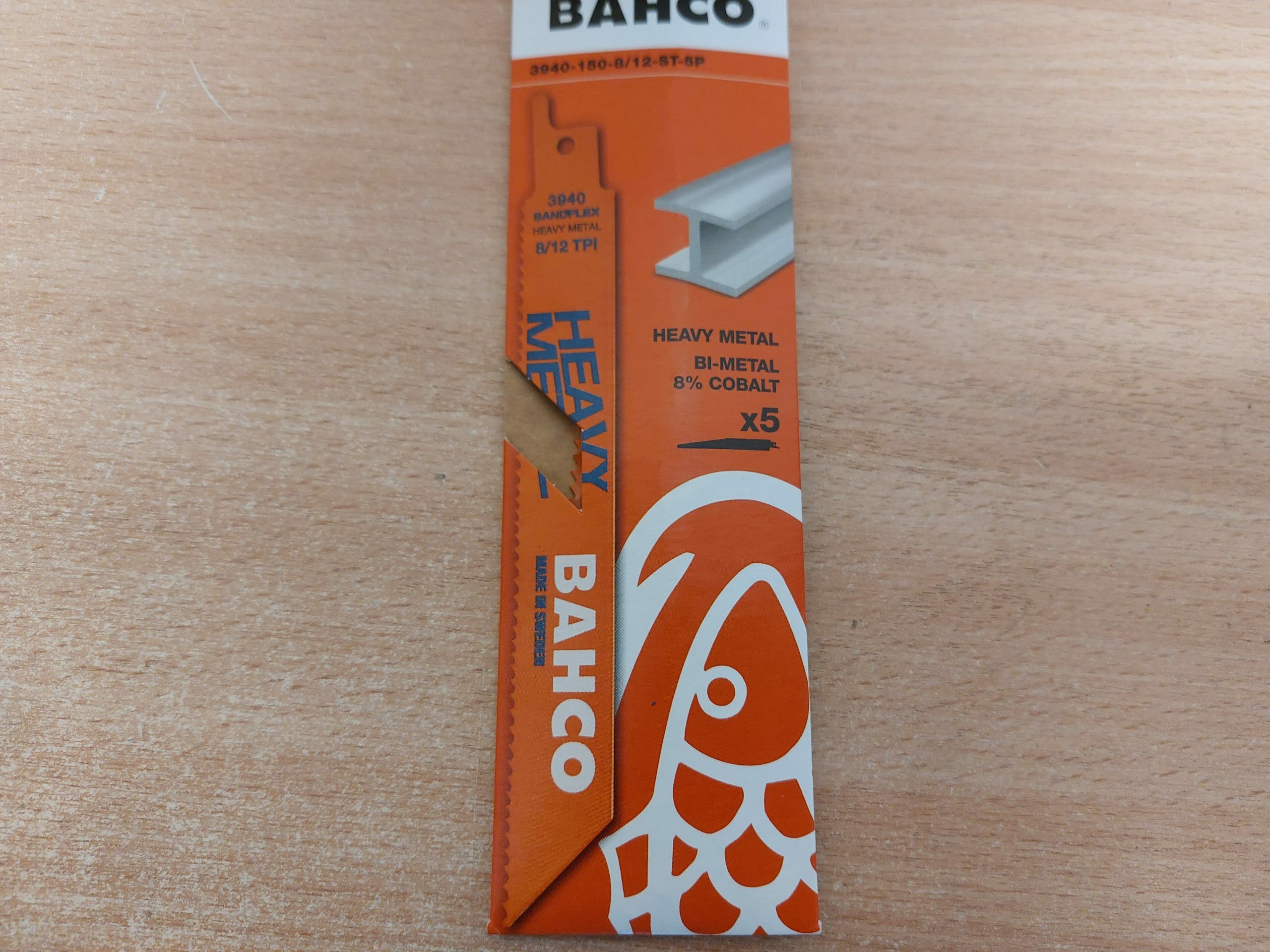 Tiigersae terad - universaalsae lehed Bahco Sandflex bimetall 5tk 150mm ...